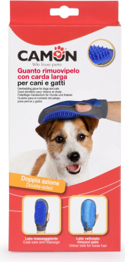 Apmatojuma kopšanai - Camon masāžas cimds suņiem un kaķiem