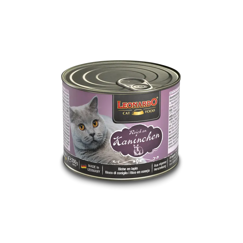 Kaķiem :: BARĪBAS UN GARDUMI :: Konservi kaķiem :: Leonardo Rabbit ...